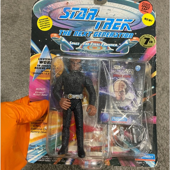 Star trek | Toys | 994 Star Trek The Next Generation Lt Worf Rescue ...